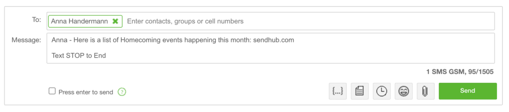 10 SMS Examples for Texting in College Admissions | SendHub