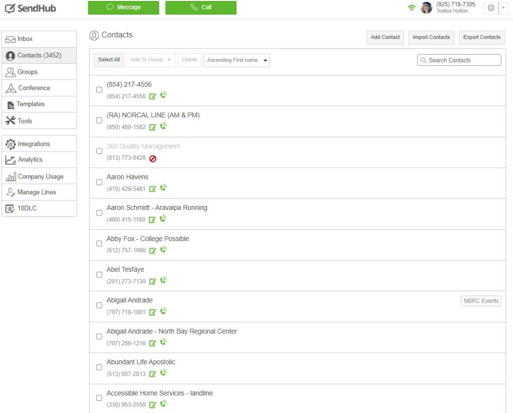 Business Text Messaging & SMS Marketing Service | SendHub