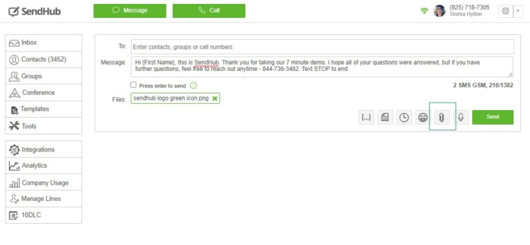 Business Text Messaging & SMS Marketing Service | SendHub